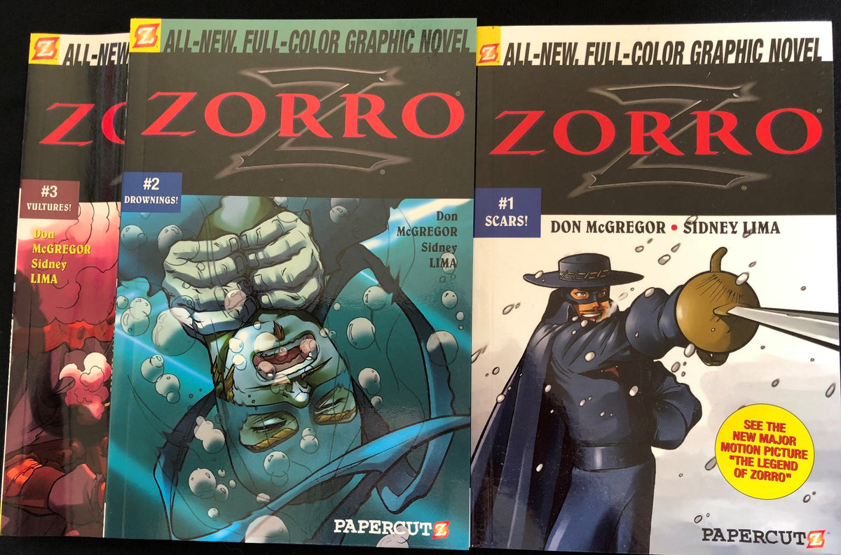 Disney's Zorro Graphic Novel Gift Set – The Comic Mystery Box